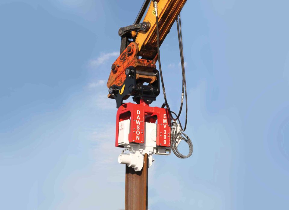Excavator Mounted Vibrators EMVs For Hire Australia