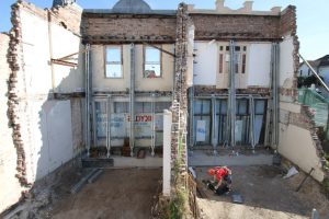 Raking Props for Facade Retention - Sydney - Shore Hire