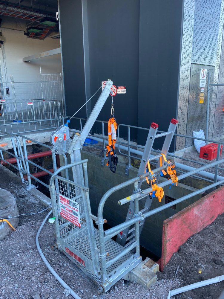 Davit Arm Shore Hire