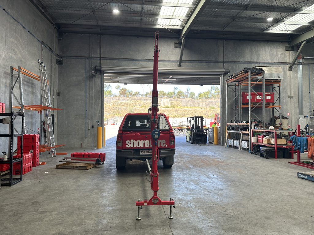 Hire Davit Arm Trailer Hitch Mount Brisbane Melbourne Sydney