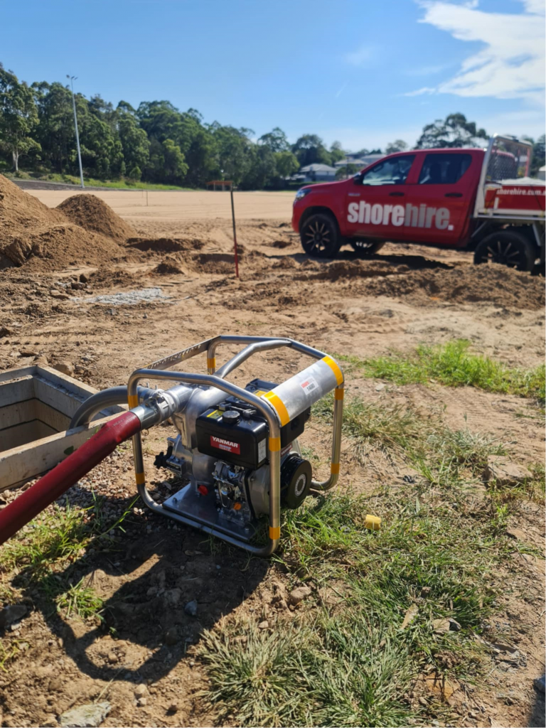 Hire 3" trash pumps Newcastle Sunshine Coast Brisbane Sydney